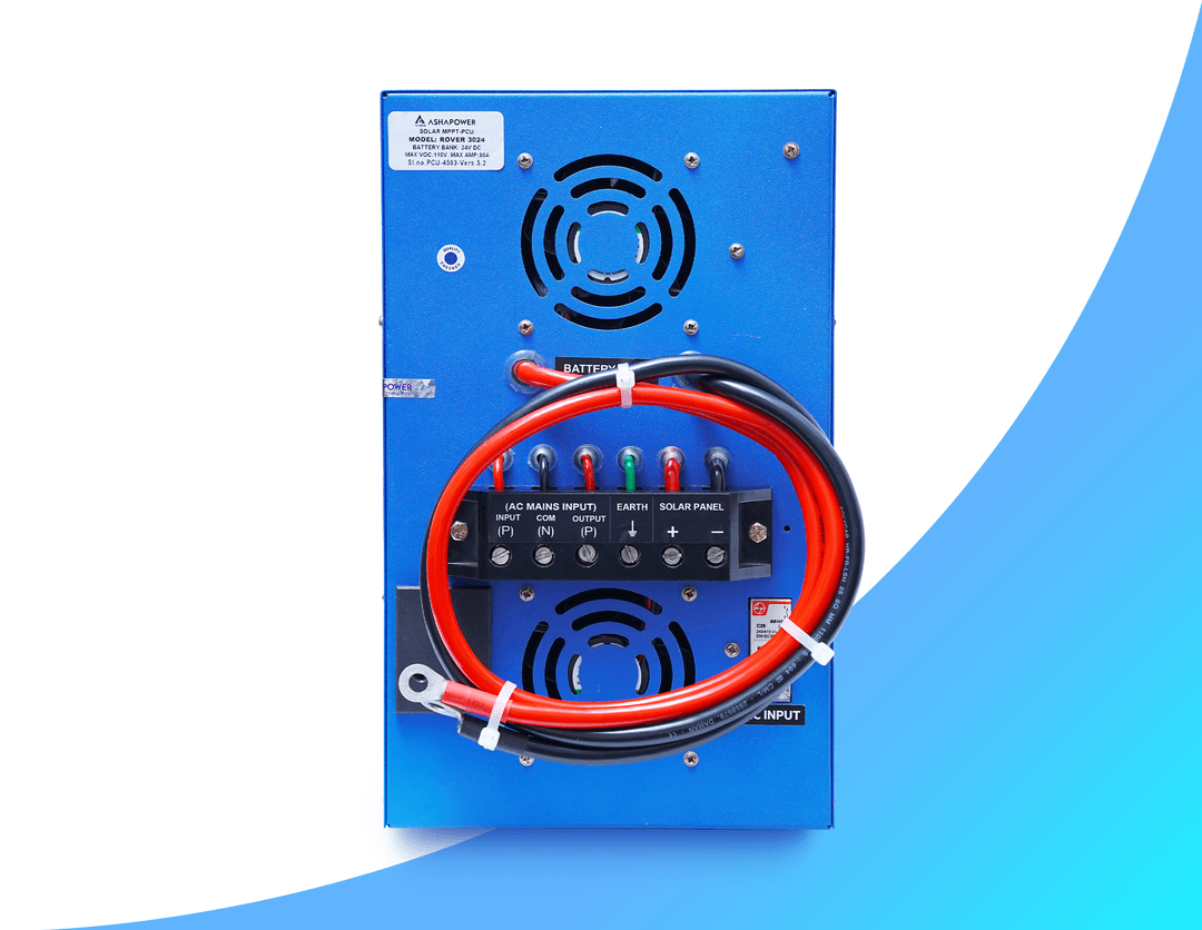 ASHAPOWER® | SOLAR MPPT PCU : ROVER 3024 - 24V